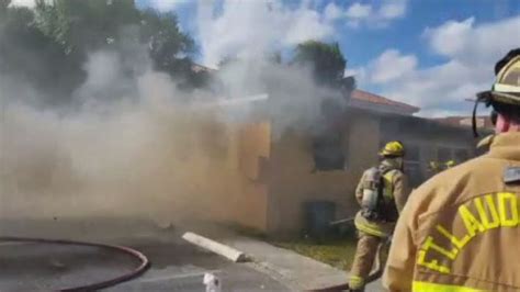 Crews Respond To House Fire In Fort Lauderdale Wsvn 7news Miami