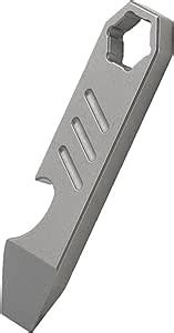 Hamans EDC Pry Bar Mini EDC Tool Pocket Keychain Multi Tool Titanium