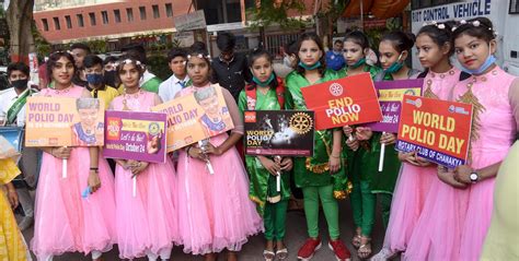 World Polio Day 2023 पलय मकत हन क 12व वरषगठ मन रह ह