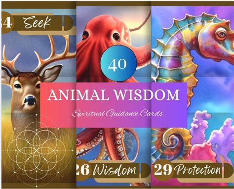 Spirit Animal Oracle Deck With Guidebook Digital Download Instant