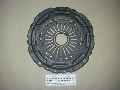 Диск сцепления нажимной ЯМЗ 182,183 (корзина) в сборе с кожухом ( про ...