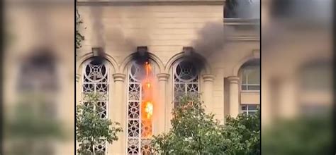 Fire Breaks Out At Seven Storey Commercial Building In Mumbais Powai
