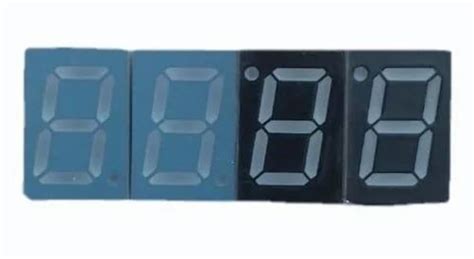 Rectangle Led Acrylic Digit Segment Display At ₹ 20piece Light
