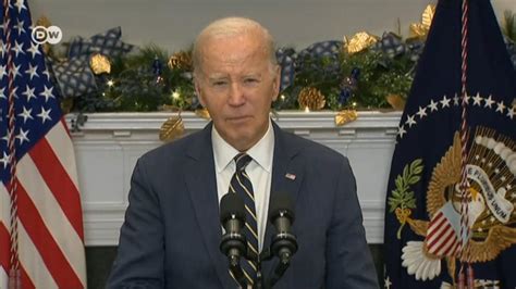 Biden Urges Us Congress To Approve Ukraine Aid Dw 12062023