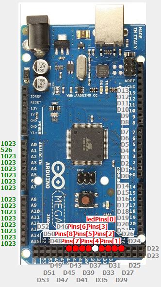 BELAJAR ARDUINO MEMBUAT DERETAN LAMPU LED BERKEDIP DARI KANAN KE KIRI