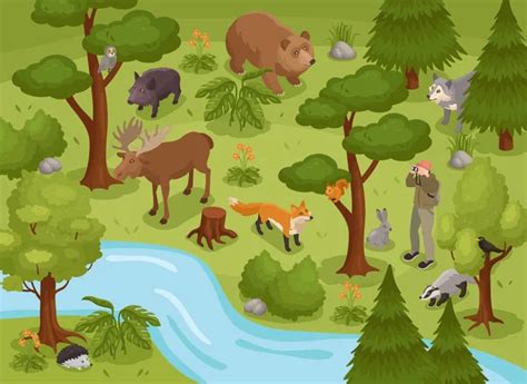 Dibujo Del Ecosistema Terrestre