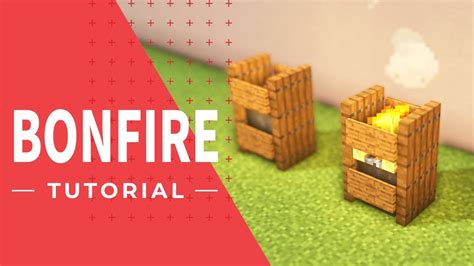 マインクラフト家具オシャレな和風の松明 かがり火 の作り方 YouTube