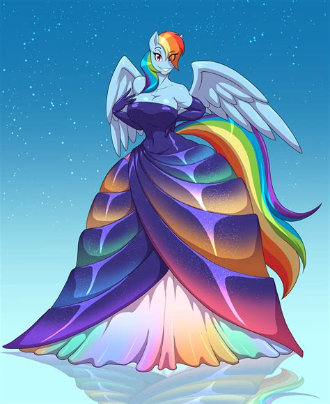 3540191 Suggestive Artisttoughset Rainbow Dash Pegasus Anthro Unguligrade Anthro G4