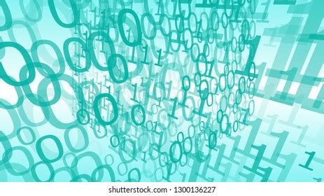 Random Numbers Binary Code Abstract Backdrop Stock Vector Royalty Free Shutterstock