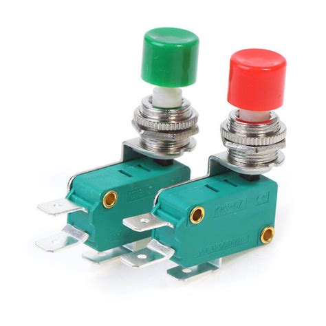 Lngbo Ds 438 Momentary Red Green Push Button Actuator Micro Limit