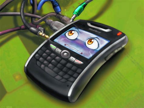 Post Blackberry Darkdoomer Inanimate PDA Smartphone