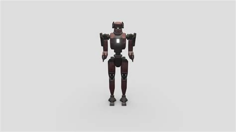 Robot Mark 01 3d Model By Allenreuben73 [e923208] Sketchfab