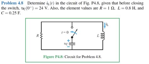 Solved Problem 4 8 Determine Il T In The Circuit Of Fig