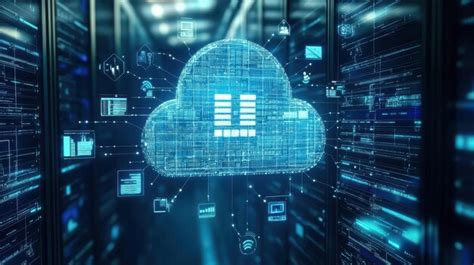 Cloud Computing Data Center Server Network Technology Premium Ai