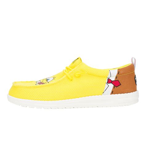Wally Funk Spongebob Brownyellow Official Website Of Heydude Shoes