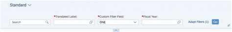 Filter Bar SAP Fiori Design Guidelines