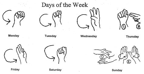 Related Image Time In Sign Language How To Say Tomorrow In Sign