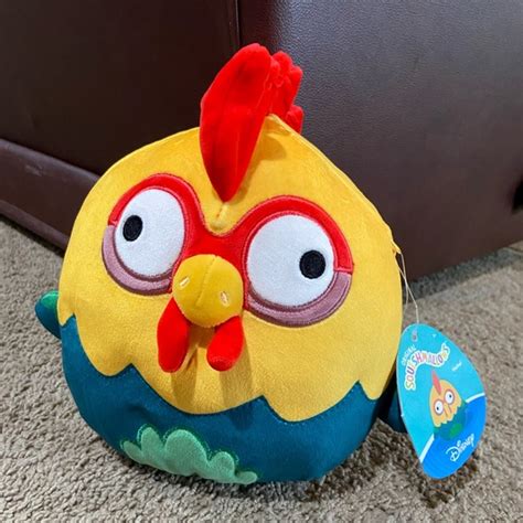 Squishmallows Toys Squishmallow Disney Moana Heihei Crazy Eyes