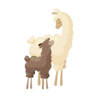Mama Llama Vector Art Icons And Graphics For Free Download