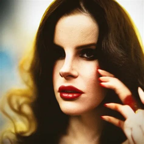 Close Up Photo Of Lana Del Rey As Satan Stable Diffusion