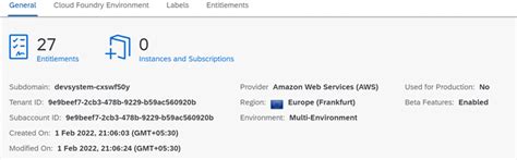 Sap Btp Onboarding Series Sap Btp Subaccount Tec Sap Community