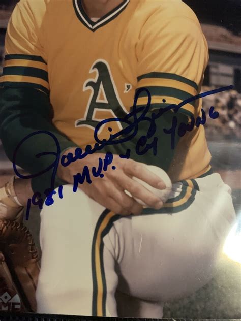 Rollie Fingers Autograph 8 X 10 Photo Autograph Show Signing Photos