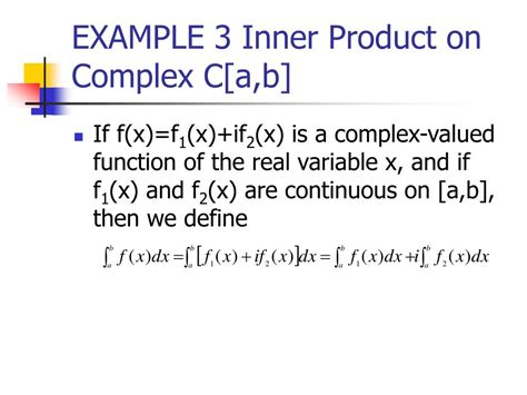 Ppt 104 Complex Vector Spaces Powerpoint Presentation Free Download