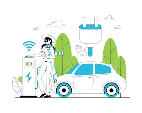 Premium Vector Renewable Energy Concept Illustration
