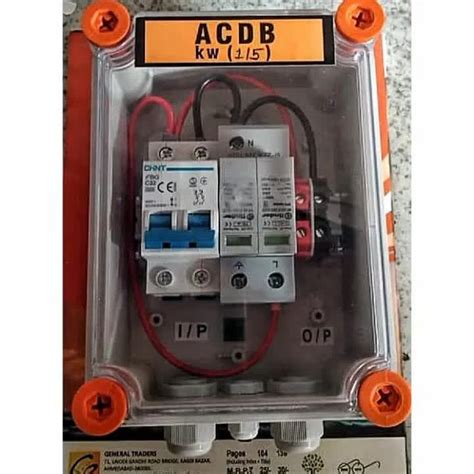 A Solar ACDB DCDB Solar Application P V At Piece In Ahmedabad