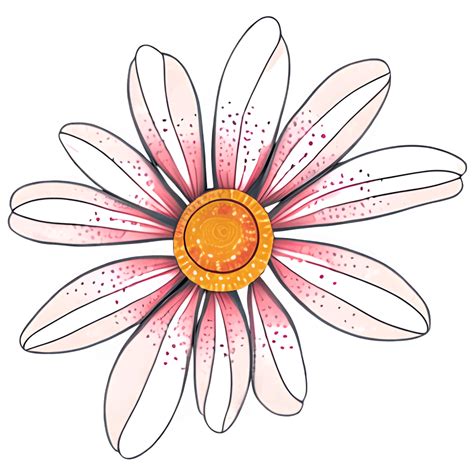 Hippy Daisy Graphic · Creative Fabrica