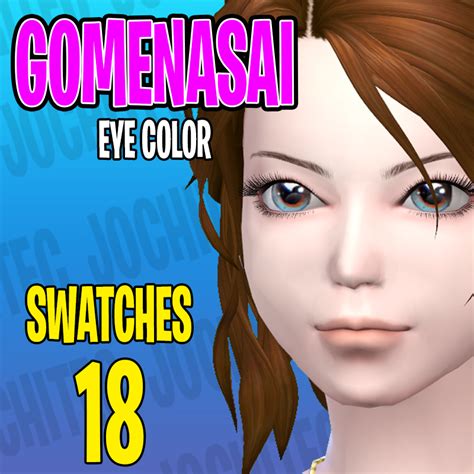 Gomenasai Eyes By Jochi The Sims 4 Create A Sim Curseforge