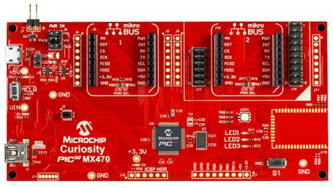 Dm320103 Microchip Microchip Curiosity Pic32mx470 Mcu Development