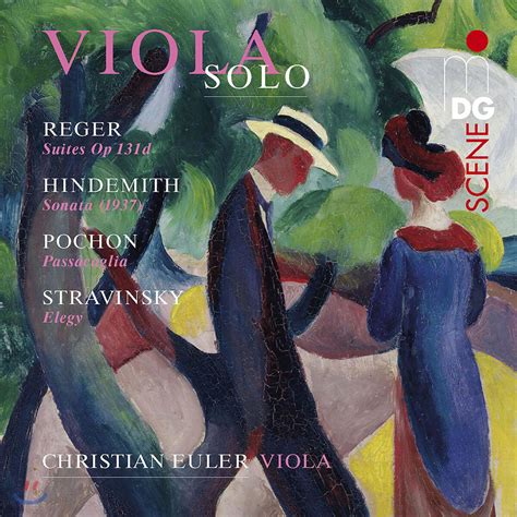 Christian Euler 비올라 독주집 레거 힌데미트 포숑 스트라빈스키 Viola Solo 예스24
