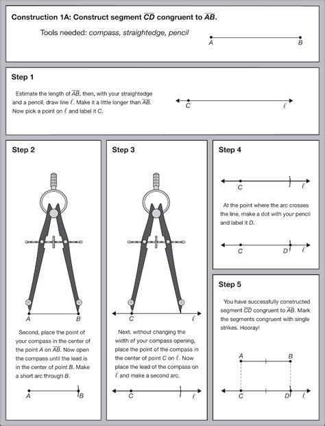 Solved Construction 1a Construct Segment Overline C