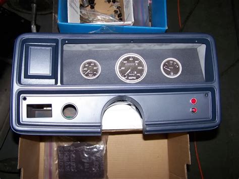 80 Malibu Installing Autometer Gauges In Stock Dash Cluster