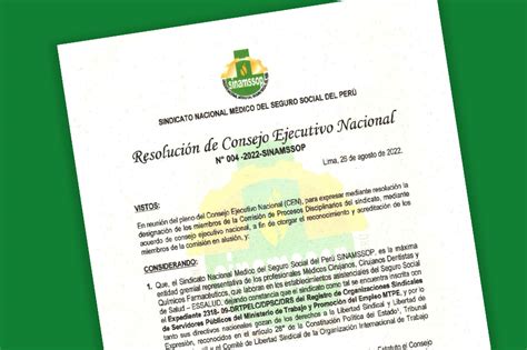 Cen Sinamssop Conformó Comisión De Procesos Disciplinarios Designando