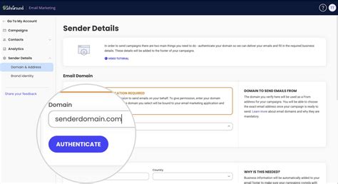 How To Enter A Sender Domain In Siteground Email Marketing Siteground Kb