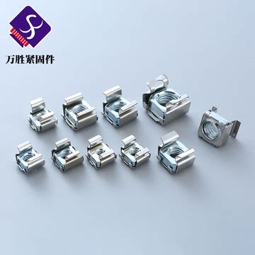 卡式螺母四方螺丝 304不锈钢机柜螺母卡扣螺母笼式浮动螺帽M3 M10 阿里巴巴