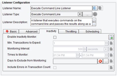 Pilotfish Execute Command Line Listener Adapter Tutorial