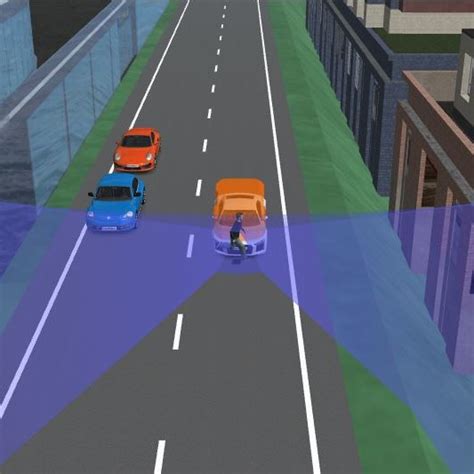 collision detected in simulation at parameter values subject vehicle