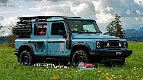 Black Sheep Innovations Launches New Range Of Accessories For The Ineos Grenadier Overland Europe