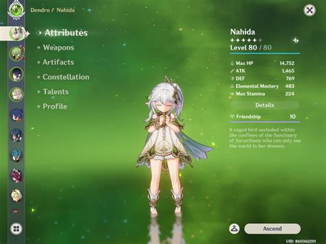 How Is My Dps Nahida Build Shes C0 Fandom