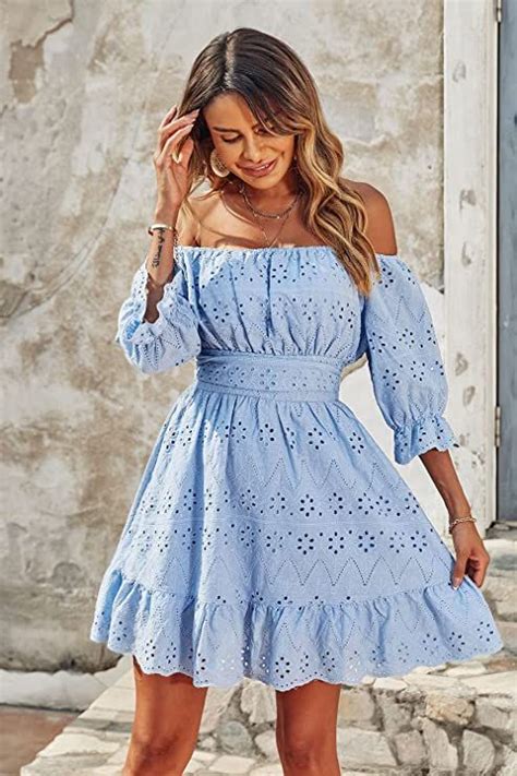 PRETTYGARDEN Women S Summer Mini Floral Babydoll Dress Short Puff