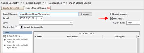 How Do I Import Cleared Checks