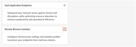 Configure Remote Browser Isolation