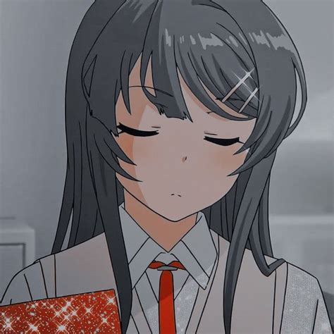 Icon Glitter Mai Sakurajima Mai Sakurajima Mai San Anime