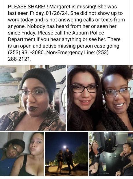 Please Share Our Friend Hasnt Been Seen Since Friday She Works Downtown Seattle And Lives In