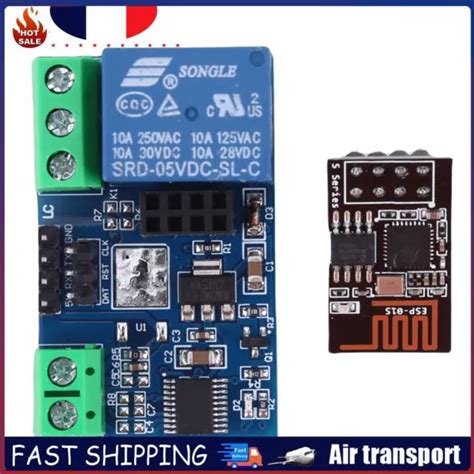 Wifi Relay Module 5v12v Esp8266 Wifi Control Relay Board For Arduino