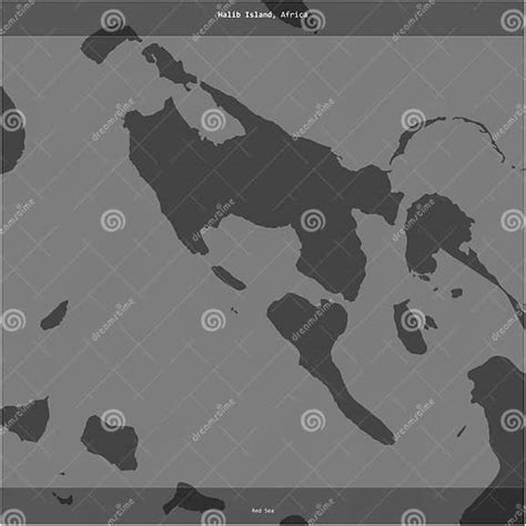 Halib Island Eritrea Cropped To Square Bilevel Stock Illustration Illustration Of Nature