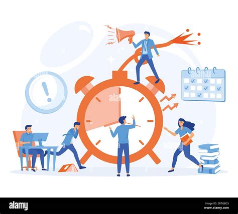 Time Management Manager Pressure At Workplace Office Deadline